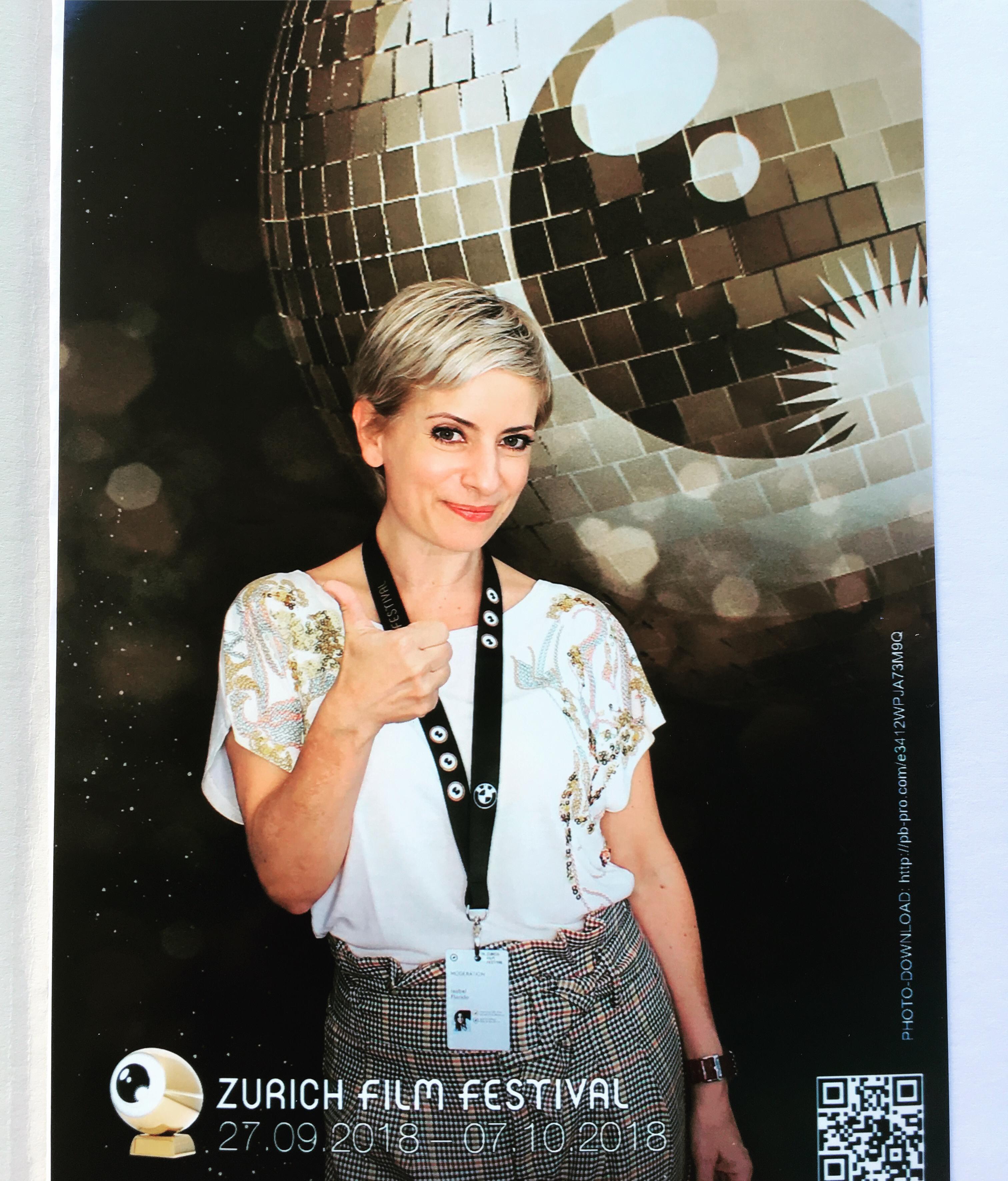 ISABEL FLORIDO moderiert am 14. Zürich Film Festival und an weiteren ...